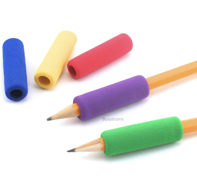 Foam Pencil Grips – Busy Brains Kids Shop