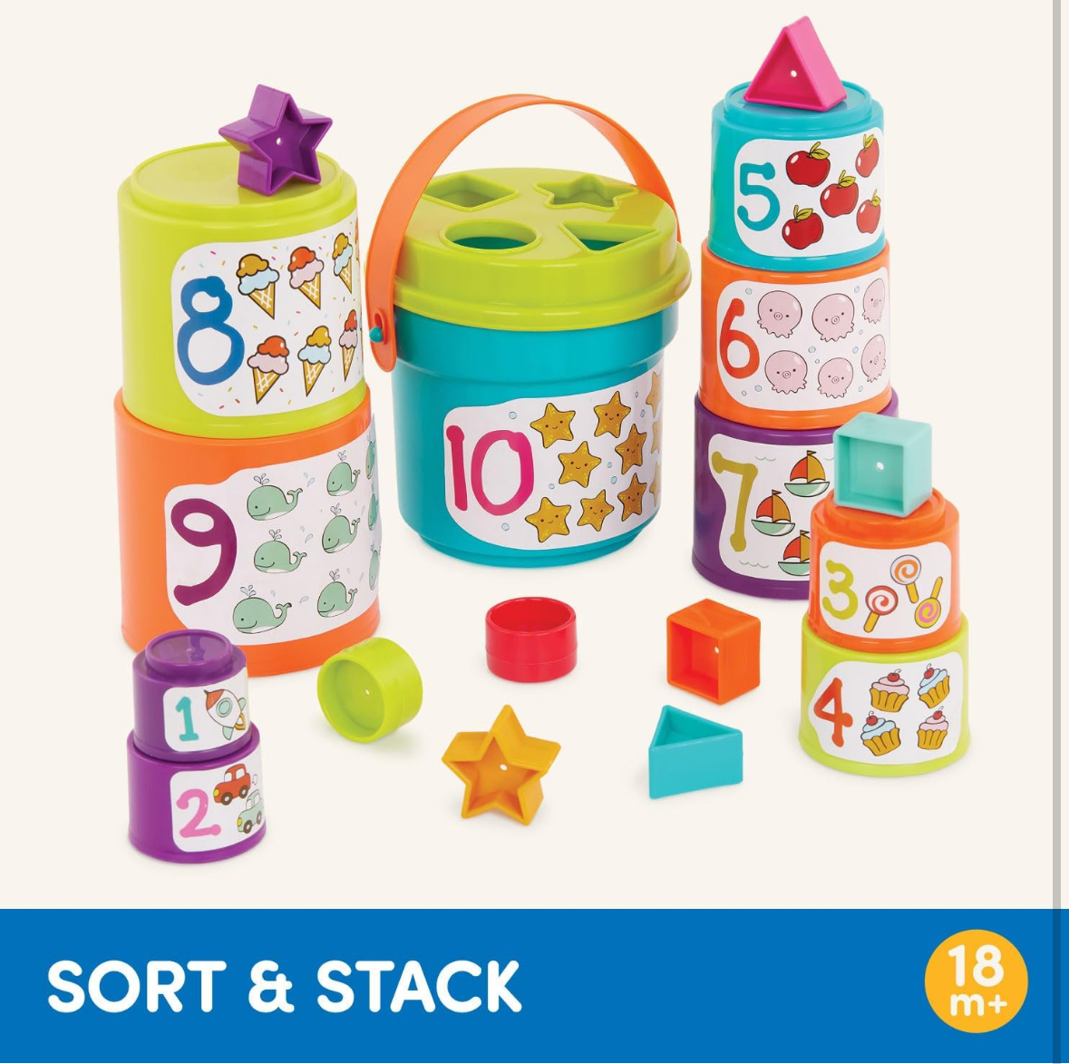 Battat Nesting Sorter Set – Busy Brains Kids Shop